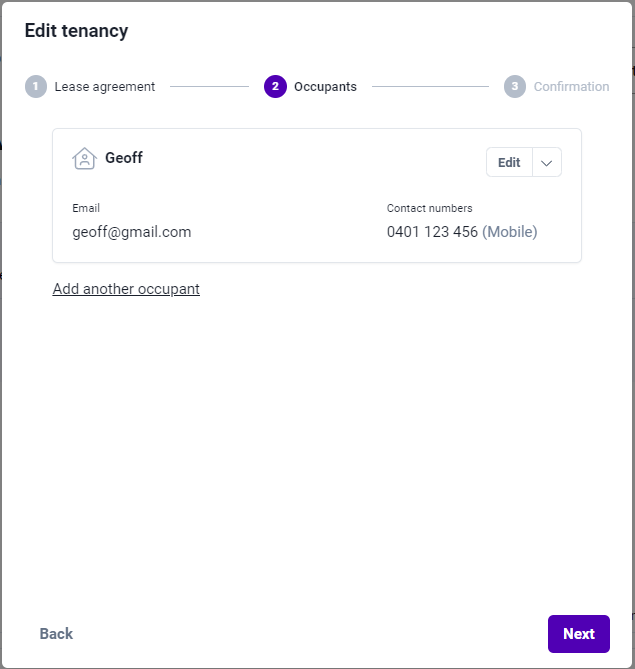 How To Update Or Add New Tenant Details In The Compliance Portal Detector Inspector