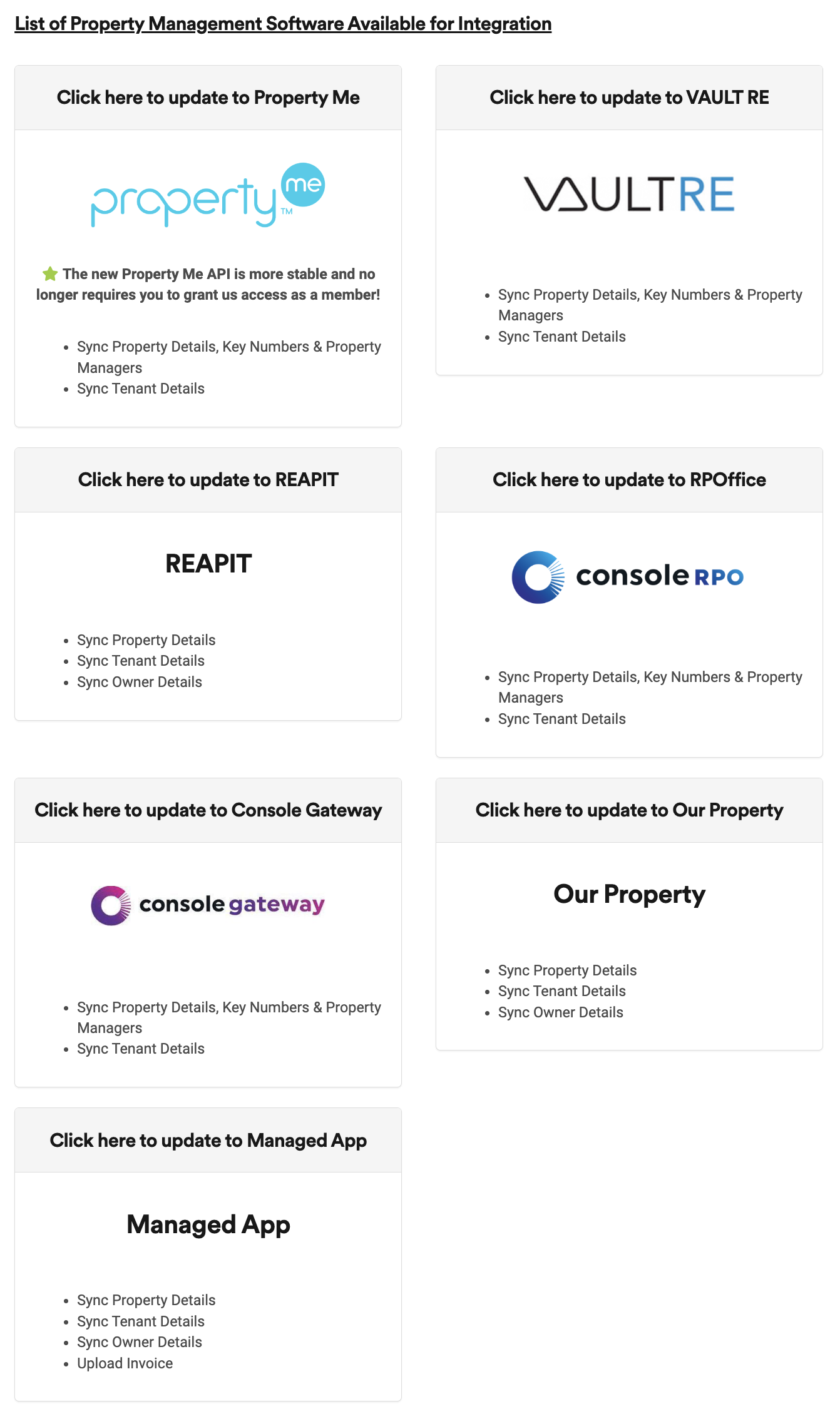 How to set up Integration with your property management software ...